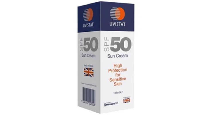Buy Uvistat Sun Cream SPF50 125ml Pack Online - Point Meds