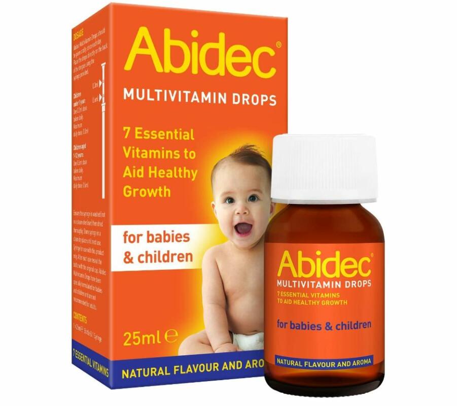 Buy Abidec Multivitamin Drops - 25mL Online - Point Meds